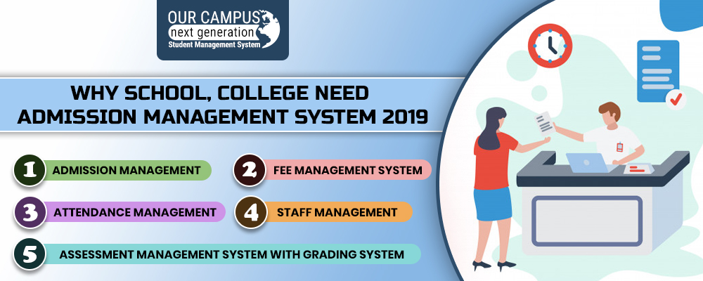 Need for Student Admission Management System Software 2019